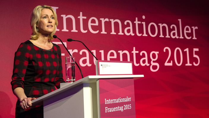 Manuela Schwesig – woman for equal opportunities