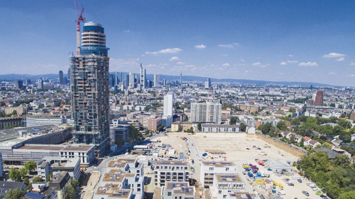 Building boom in German cities