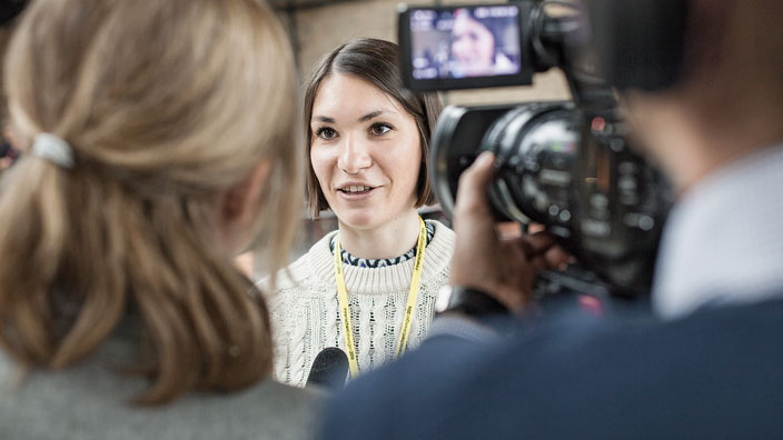 Drei Tage als Reporterin in Berlin