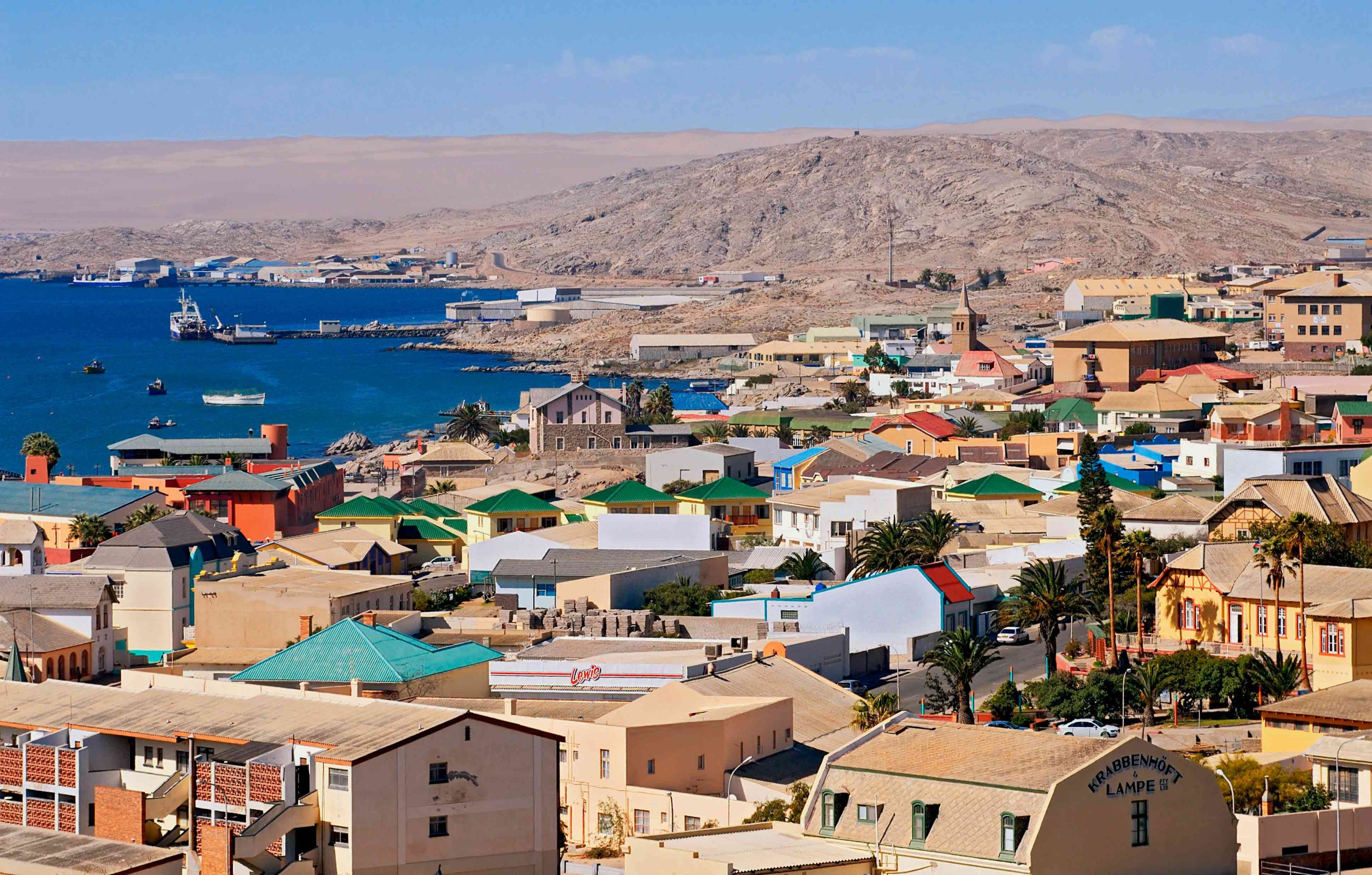 Luderitz Namibia Town Of Luderitz, Namibia, Africa Stock Photo Alamy