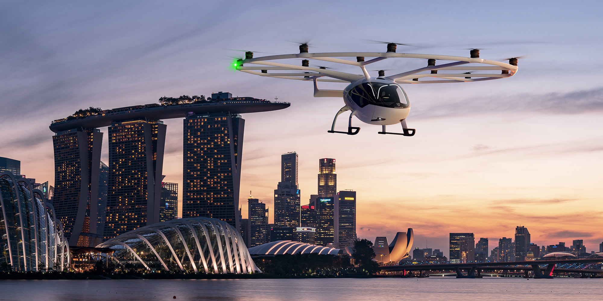 Germany Singapore | Volocopter is producing fleet of air taxis