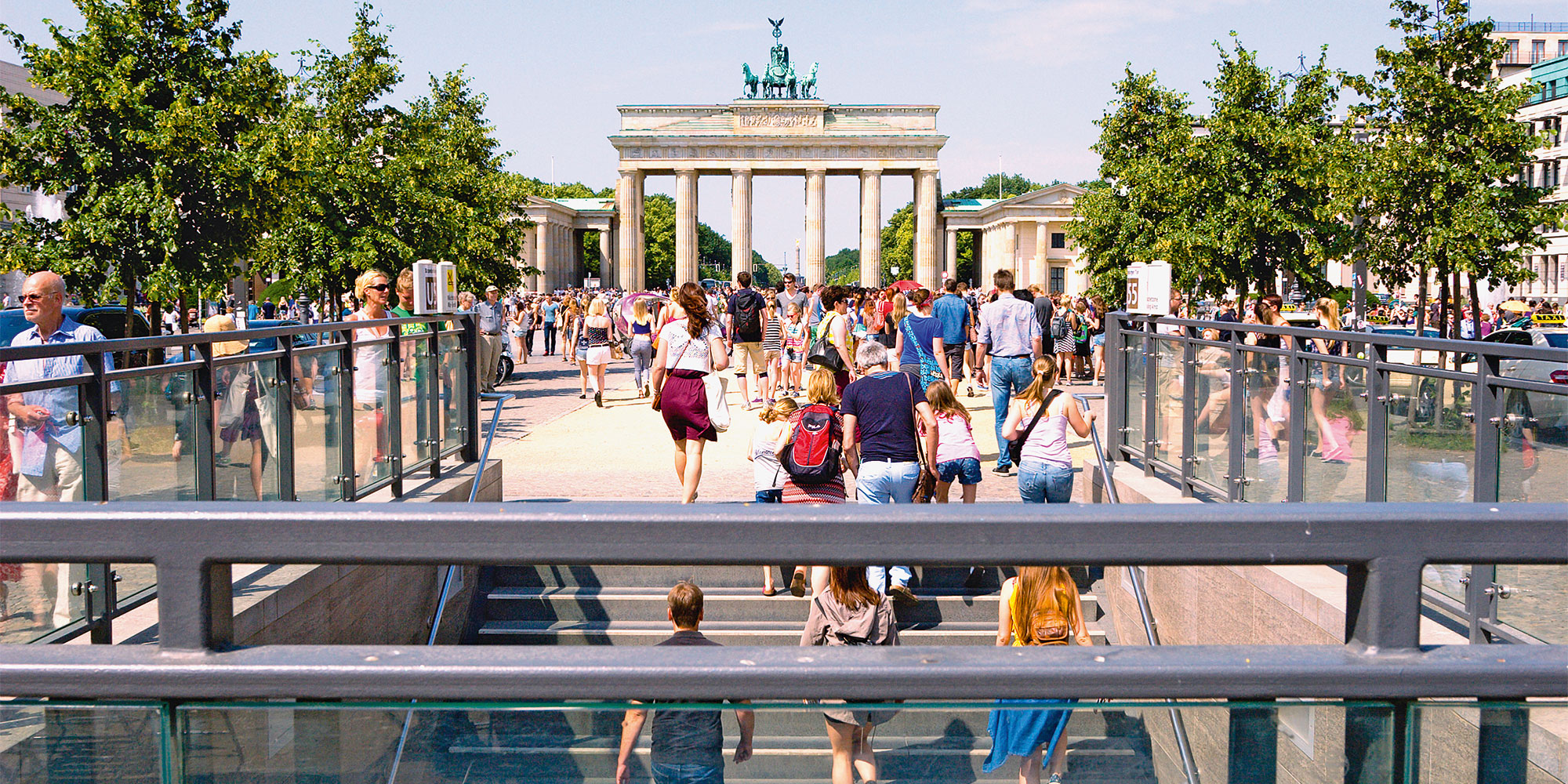 Modernes Land in der Mitte Europas