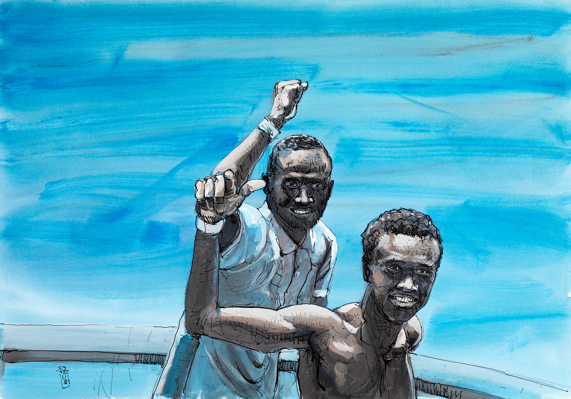 Comics and graphic novels about refugees