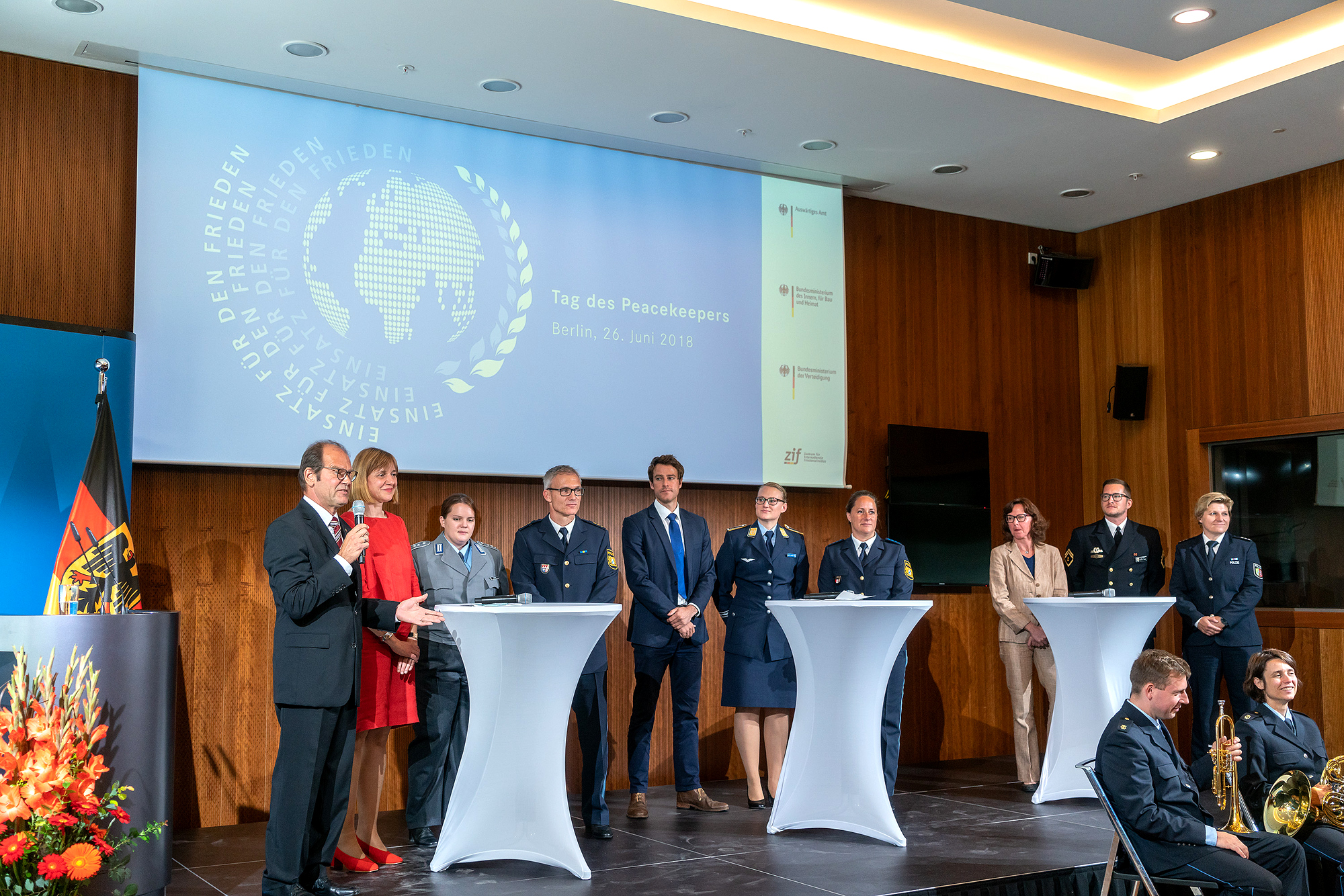 Tag des Peacekeepers 2018: Neun deutsche Peacekeeper geehrt