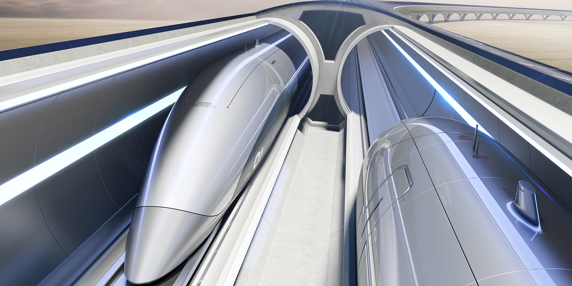 Hyperloop: clean drive, fast transport