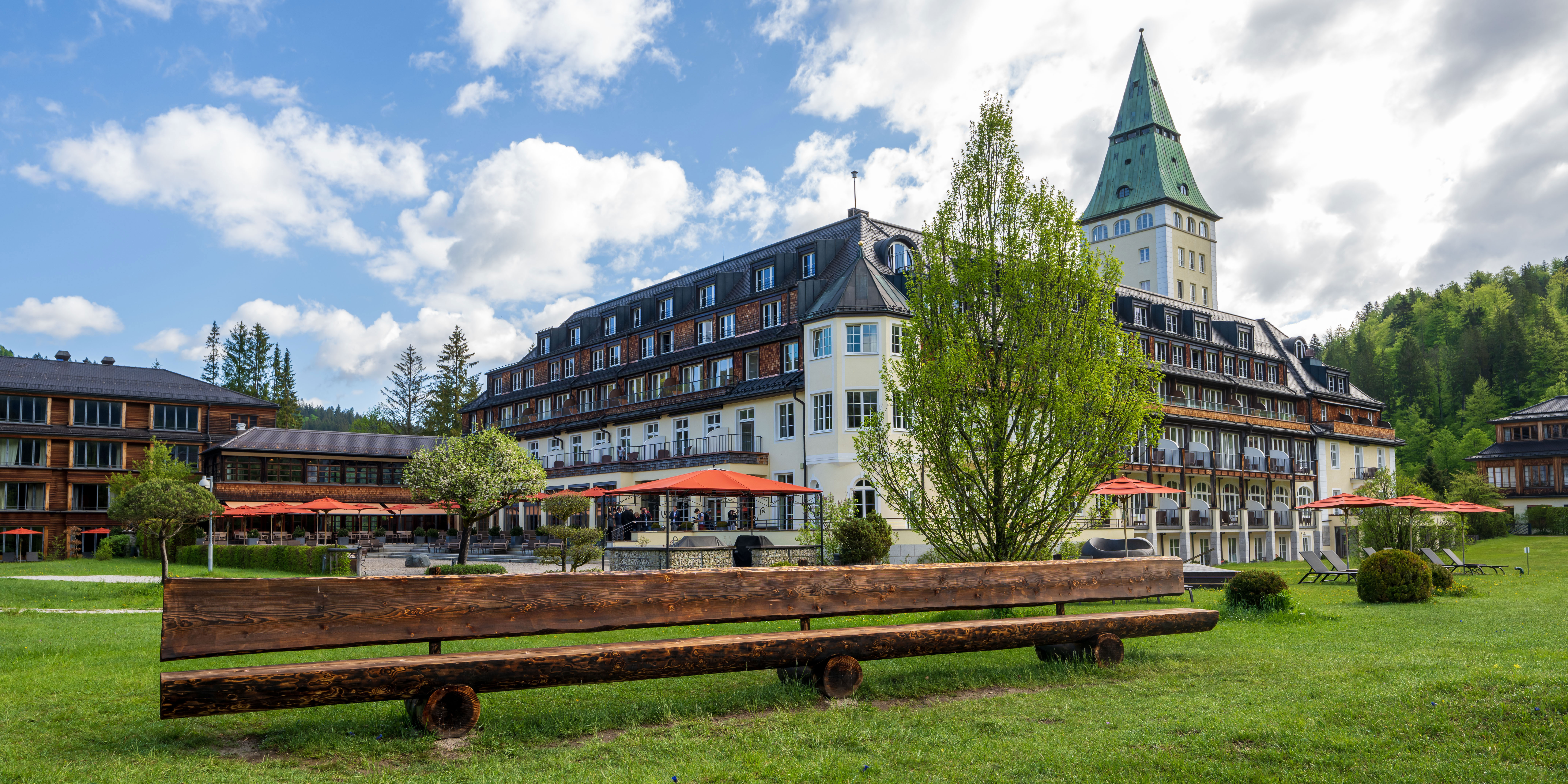 G7-Gipfel 2022 |Gipfelort Schloss Elmau in Bayern