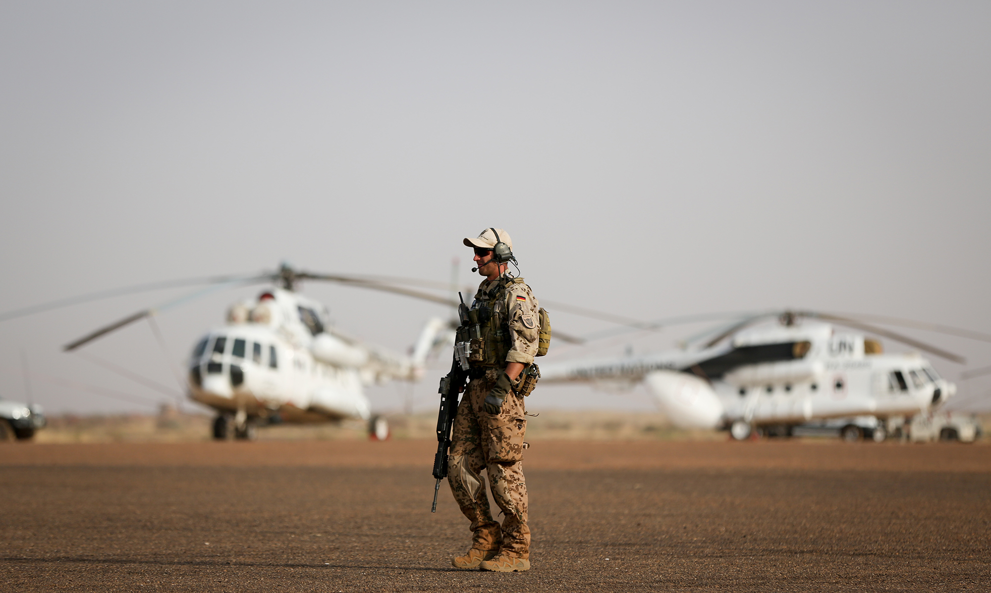 UN peace operations: German Blue Helmet soldiers
