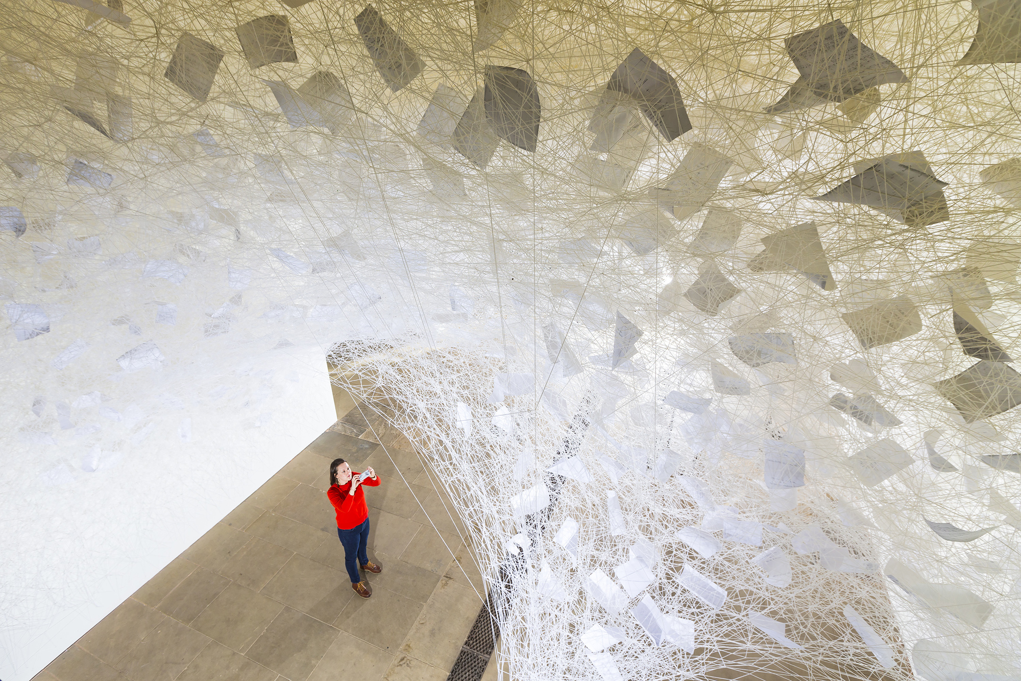 Interview with Japanese artist Chiharu Shiota