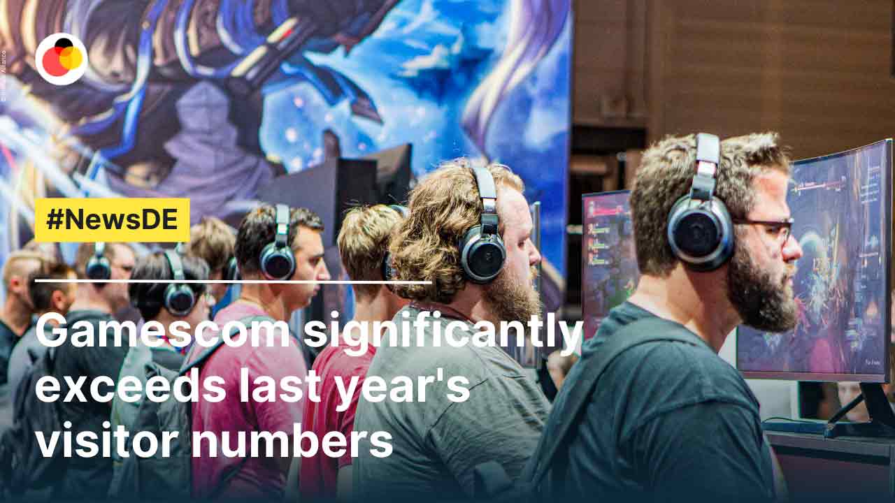 Gamescom significantly exceeds last year's visitor numbers