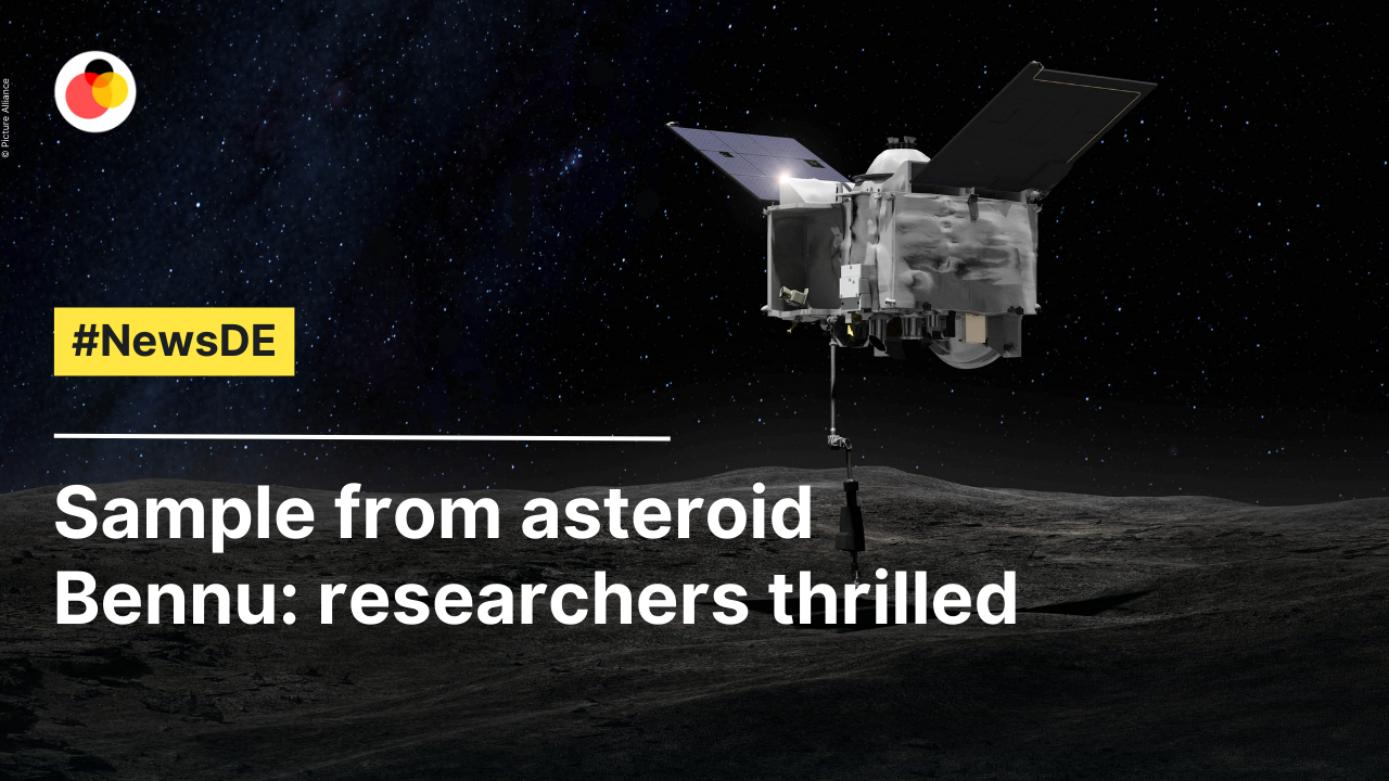 Sample from asteroid Bennu: researchers thrilled