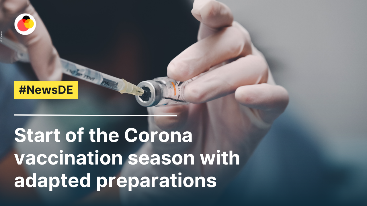 Start of the Corona vaccination season with adapted preparations