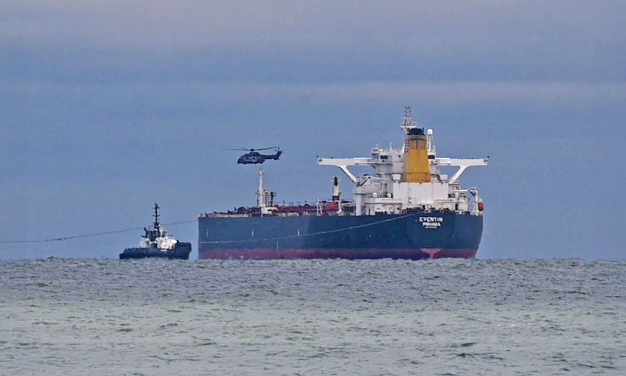 Russian shadow fleet tanker seized Russian shadow fleet tanker seized