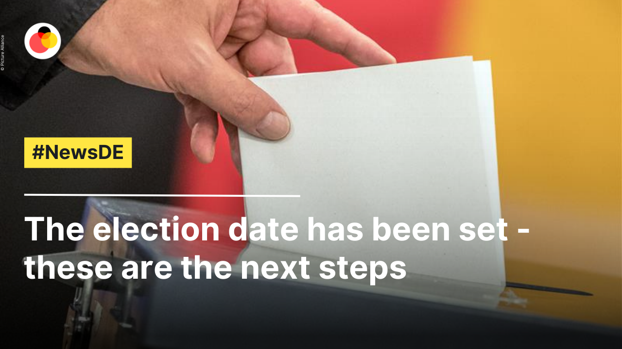 The election date has been set - these are the next steps