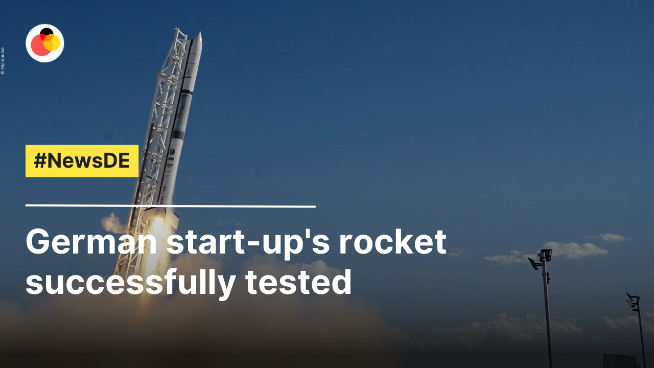 German start-up's rocket successfully tested