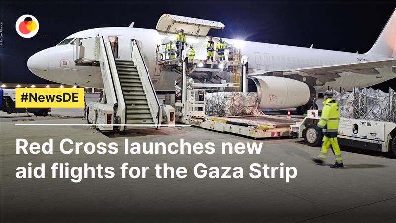 Red Cross launches new aid flights for the Gaza Strip