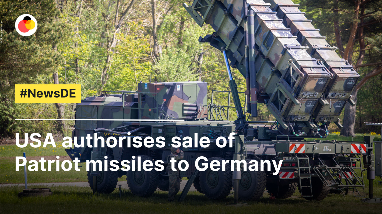 USA authorises sale of Patriot missiles to Germany