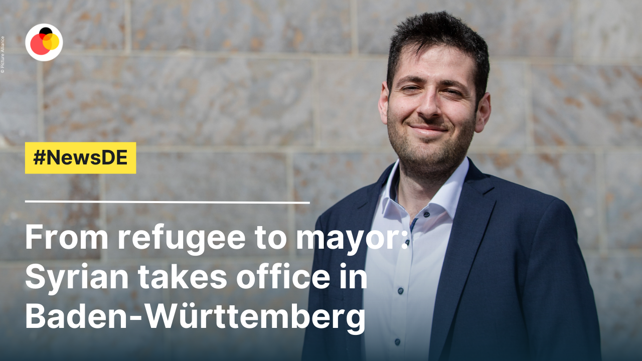 From refugee to mayor: Syrian takes office in Baden-Württemberg