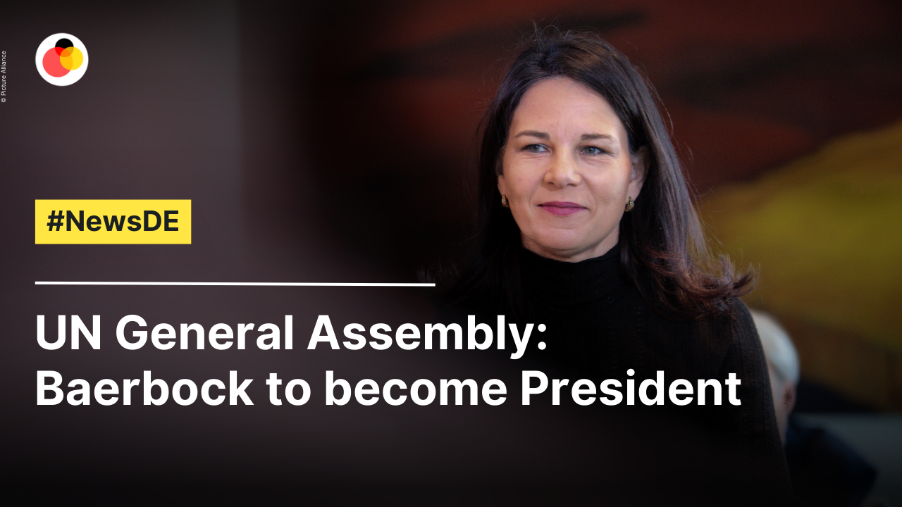 UN General Assembly: Baerbock to become President