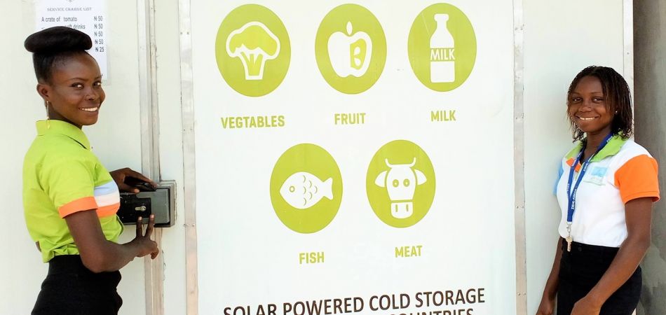 Solar-powered ColdHubs, Nigeria