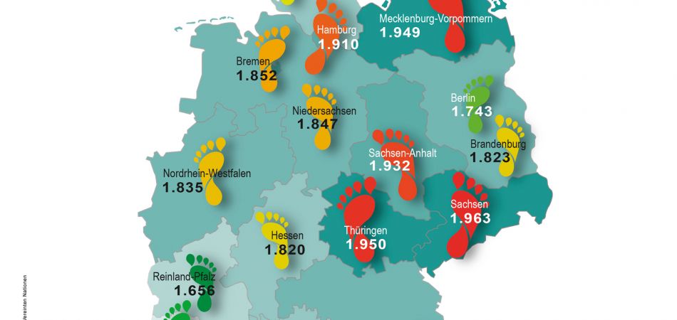 Wie groß ist unser ökologischer Fußabdruck? Wie groß ist unser ökologischer Fußabdruck?