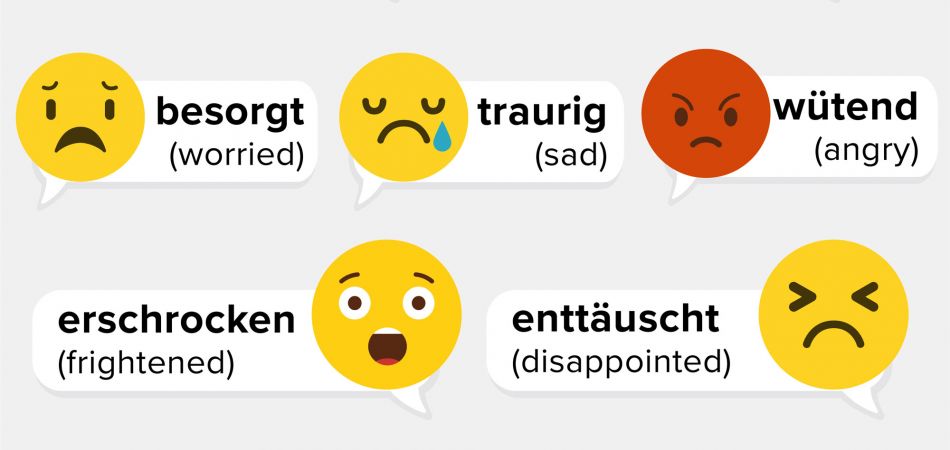 Emotions in german