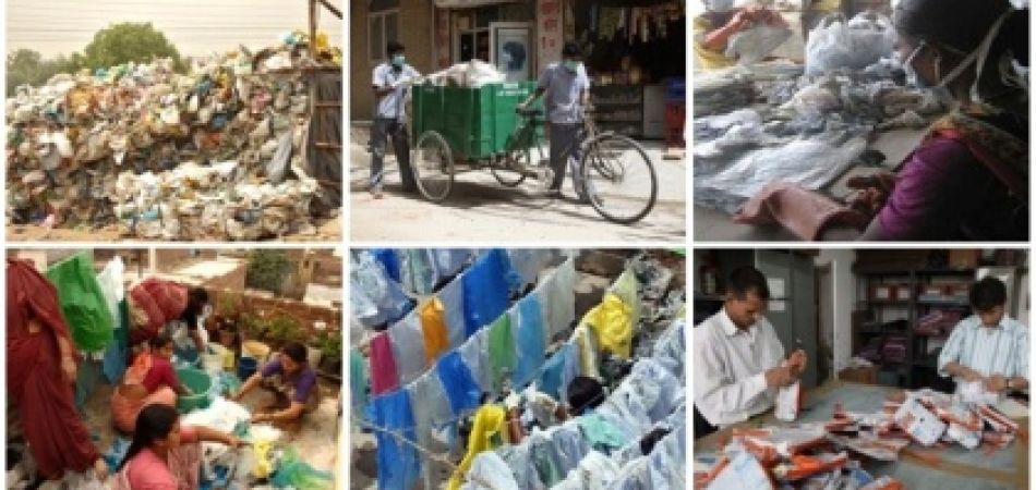 Handmade Recycled Plastic, India