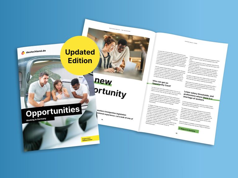 Digital magazine: Opportunities – Working in Germany