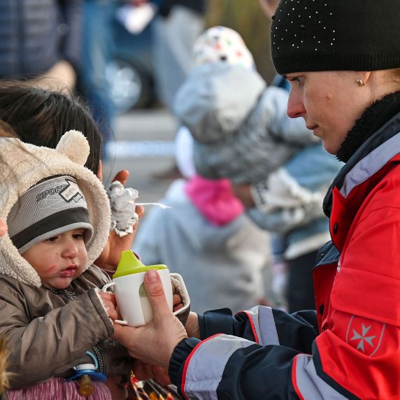 German humanitarian assistance